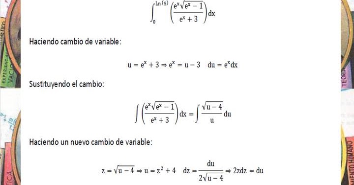 Colección de Ejercicios de Matemáticas "CEM": Integral definida por ...