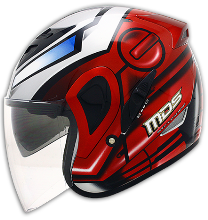 Daftar Harga Terbaru Helm MDS Half Face | Safety Riding