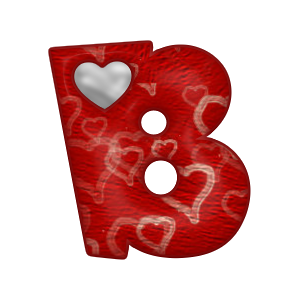 ® Colección de Gifs ®: IMÁGENES DE LETRAS ROJAS