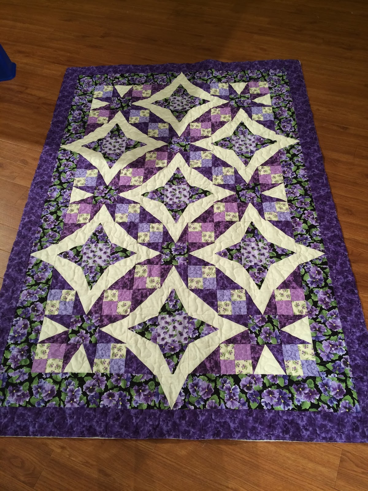 mmm quilts: Pansies # 2