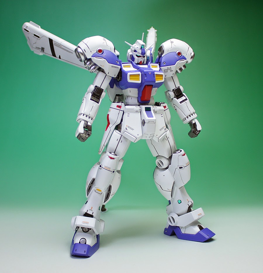 GUNDAM GUY: RE/100 RX-78 GP04G Gundam GP-04 (Gebera) - Painted Build