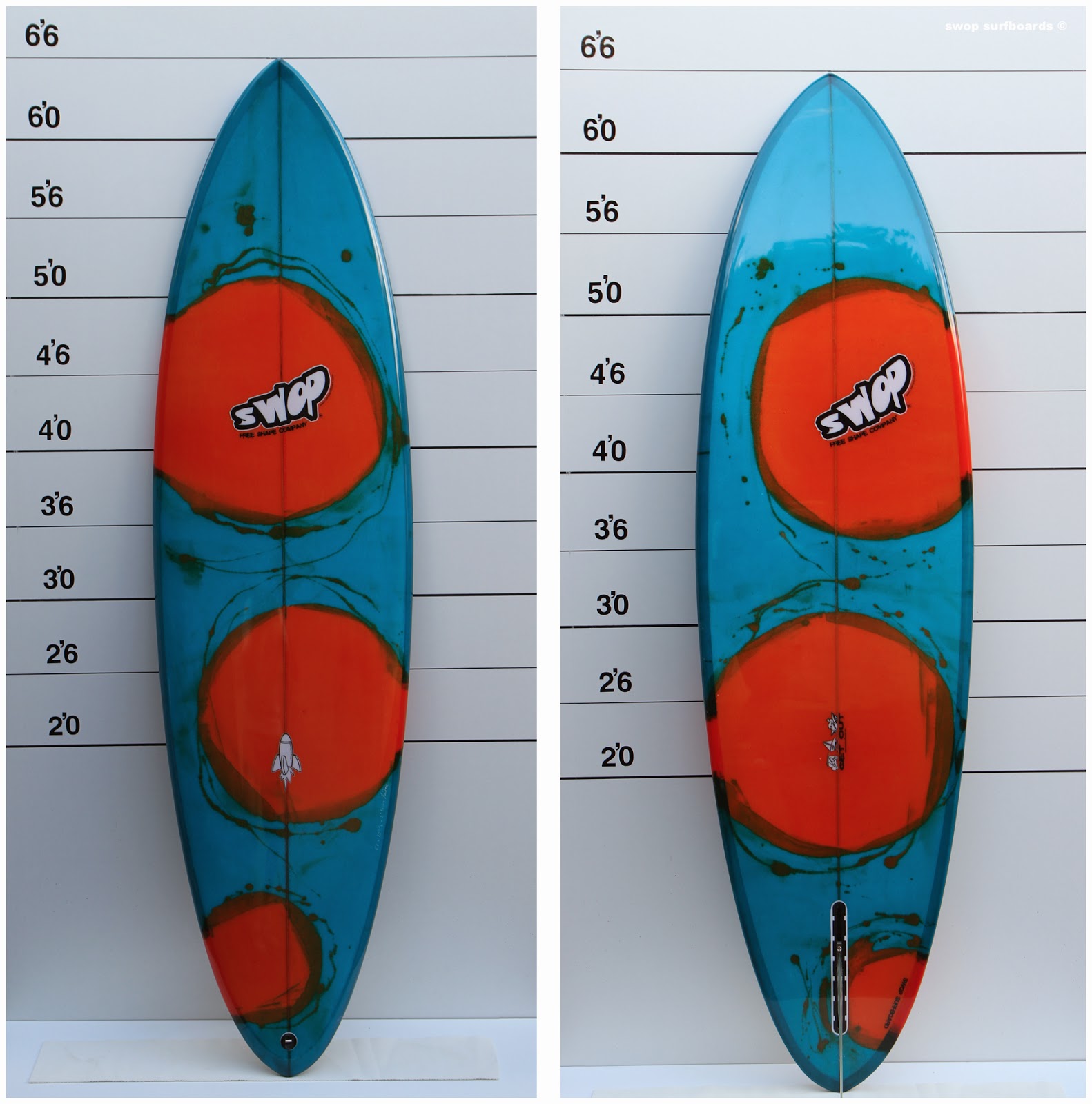 swop surfboards: SINGLE FIN