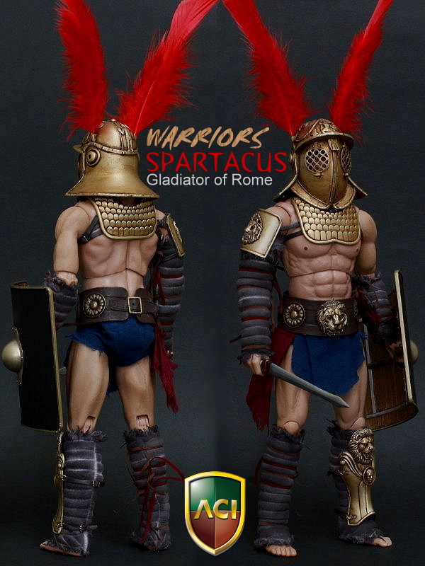 toyhaven: ACI Toys 1/6 scale Gladiator of Rome 2: Spartacus 12-inch ...