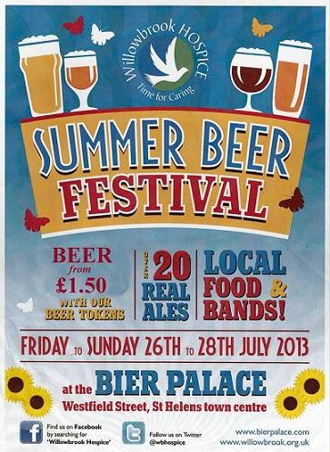 ReARM ~ RedNev's Blog: Bier Palace Beer Festival, St Helens
