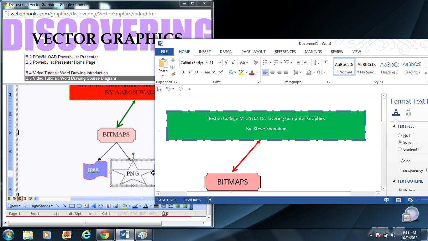 Boston College Discovering Computer Graphics MT35101: Midterm #9