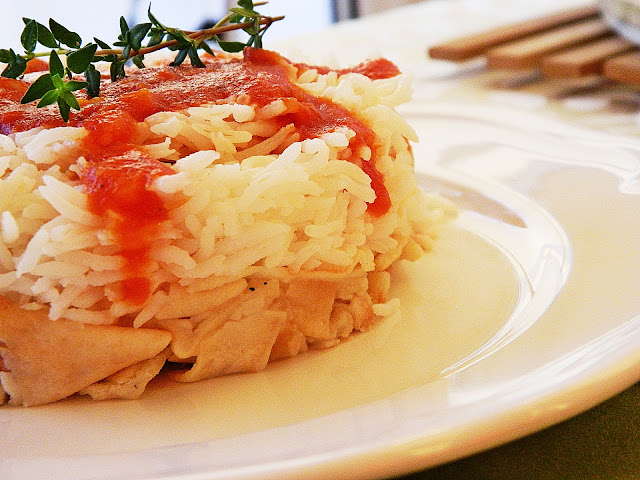 Dr Ola's kitchen: Egyptian Fattah (Rice-Meat-Bread dish). Ägyptische ...