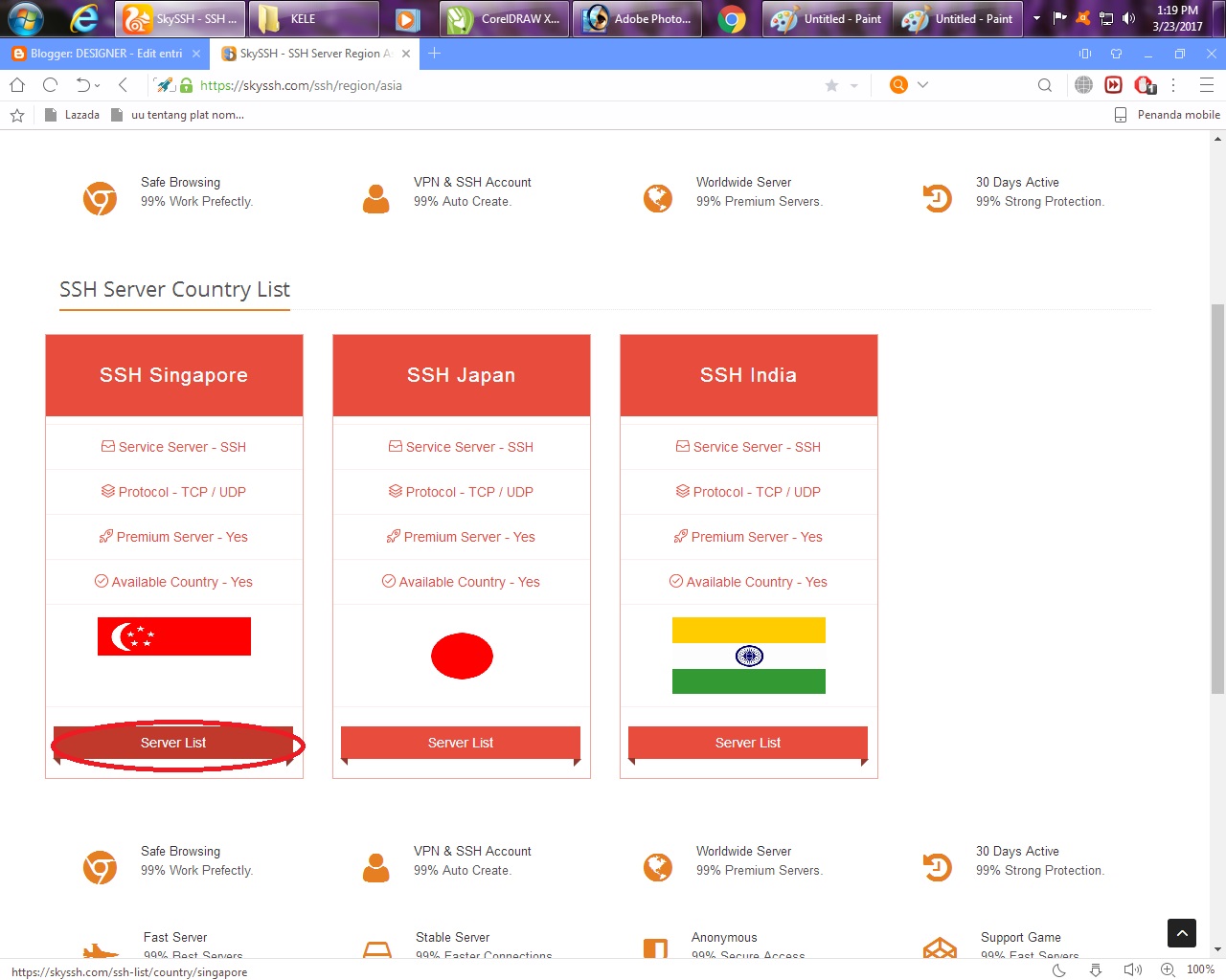 Cara membuat akun SSH gratis