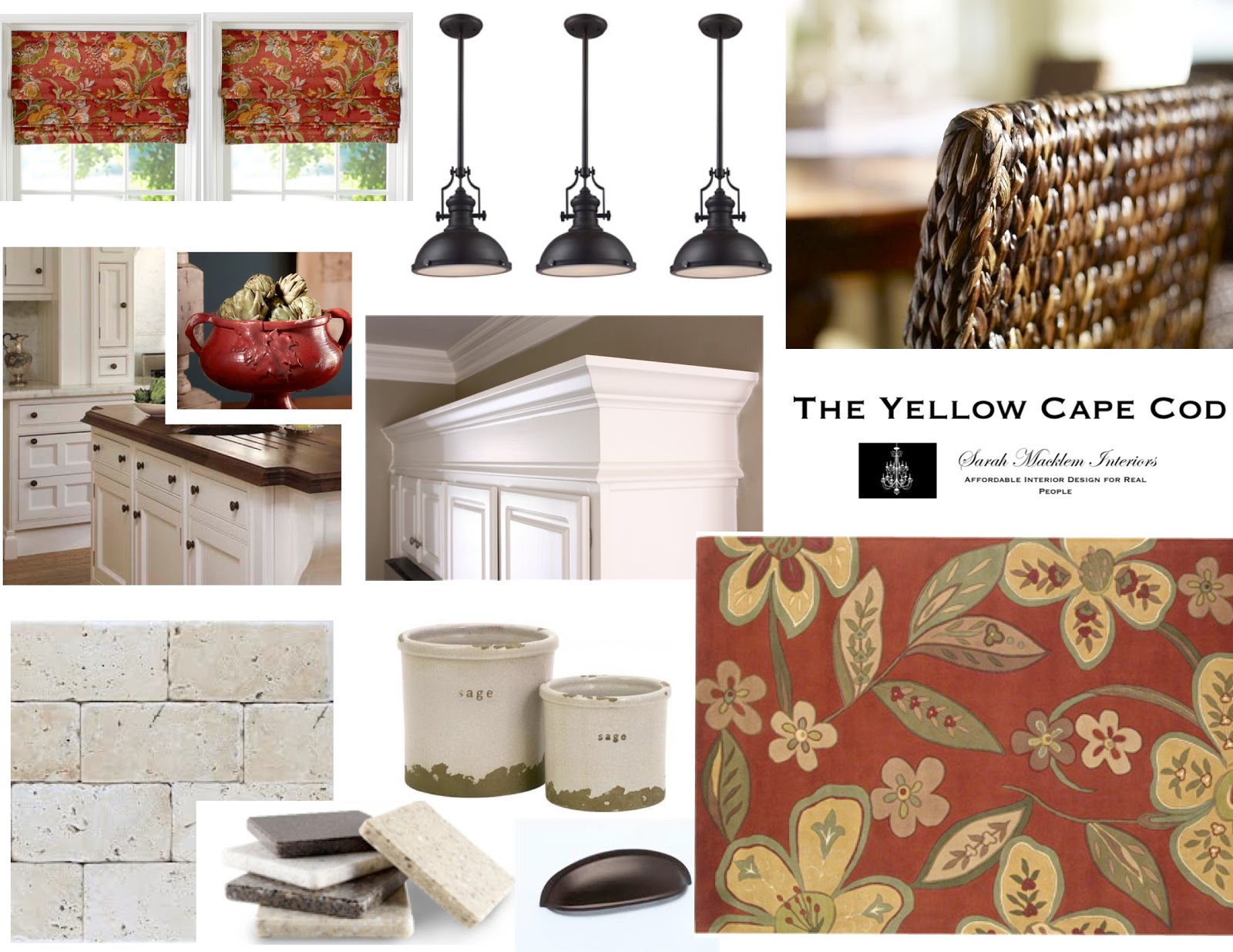 The Yellow Cape Cod: Mixing Materials in The Kitchen