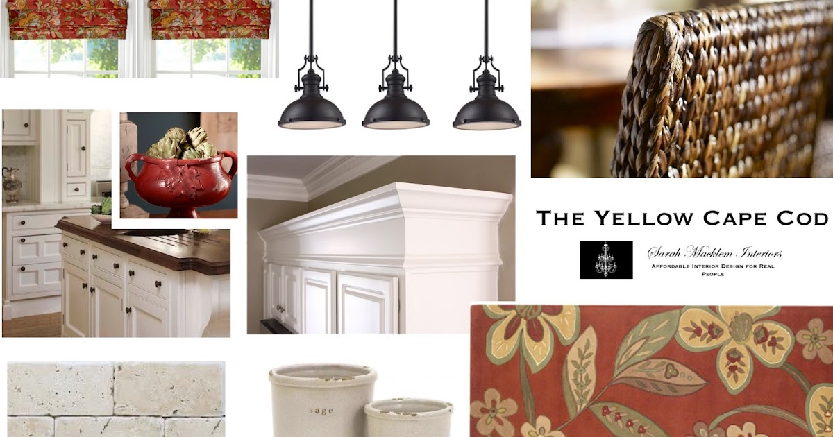 The Yellow Cape Cod: Mixing Materials in The Kitchen