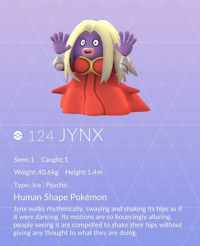 Pokémon Go Phoenix: #124 - Jynx