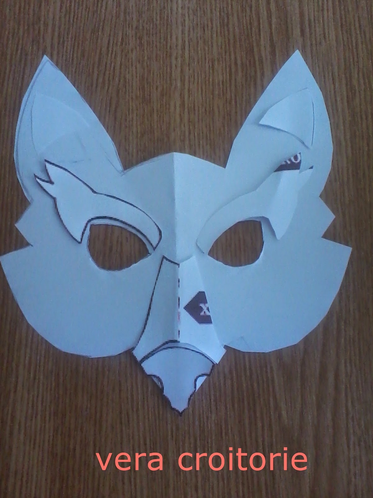 vera croitorie: MASCA DE LUP- COSTUM DE LUP