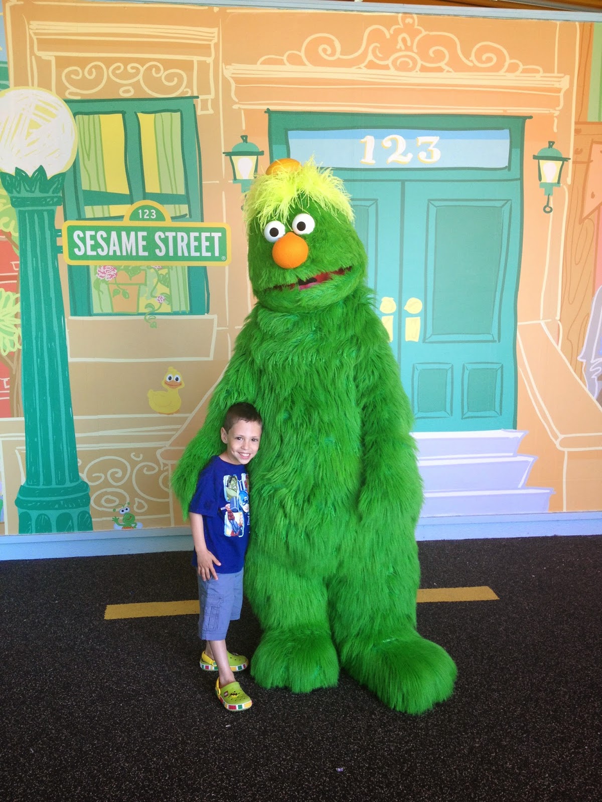 The Newman Family: Sesame Place