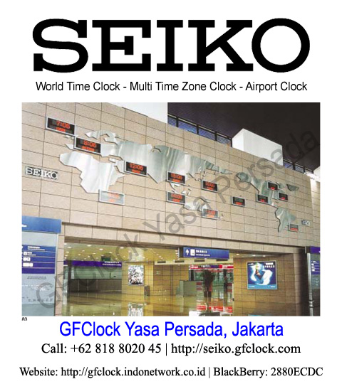 Clock Maker & Parts: Airport Clock - Bandara Internasional Adi Sucipto