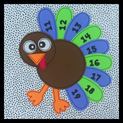 Turkey Craft | Mrs. Black's Bees