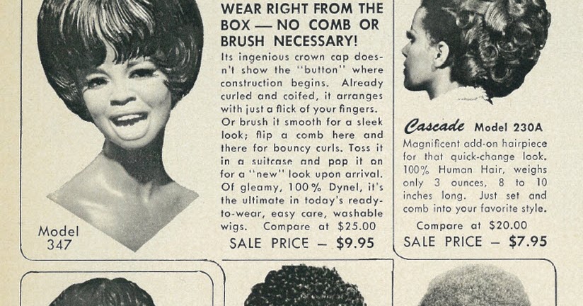 19 Vintage Ads for Fashion Wigs and Hairpieces From the 1960s and '70s ...