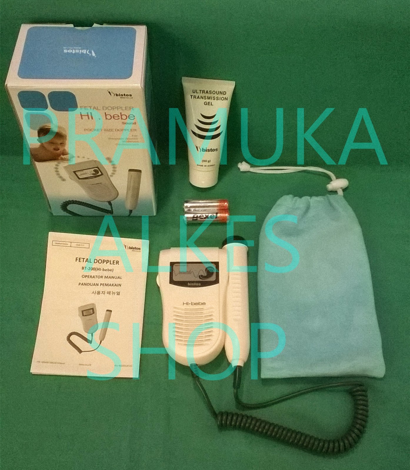 Pramuka Alkes Shop: FETAL DOPPLER HI BEBE SOUND BT 200