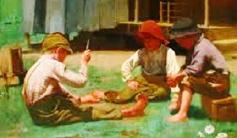 Jimmy's Journal: Did You Ever Play Root-A-Peg (Mumbly Peg) As A Kid?