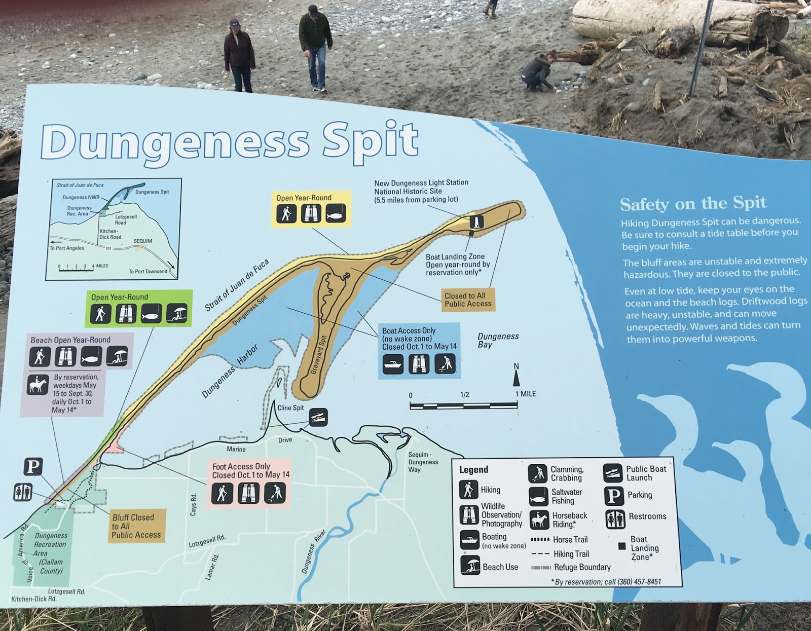 Shower Wisdom: Dungeness Spit