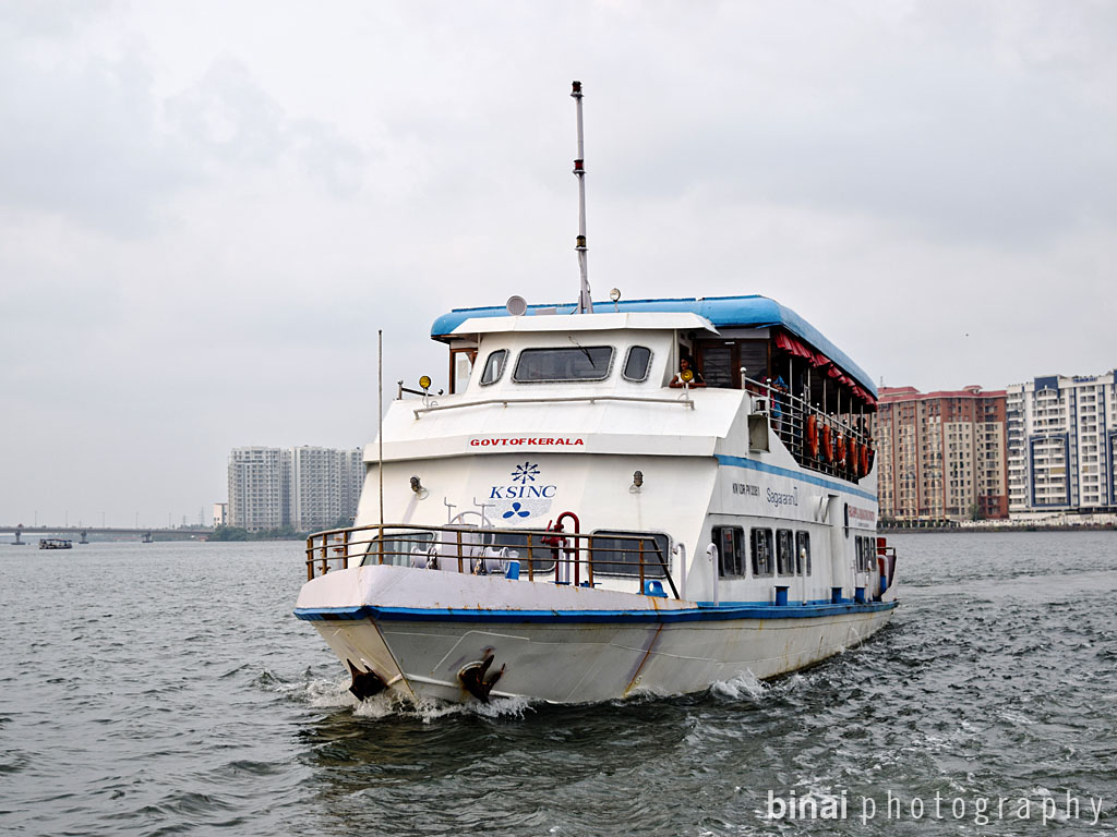 The Sagararani - Kochi's own sunset "cruise"