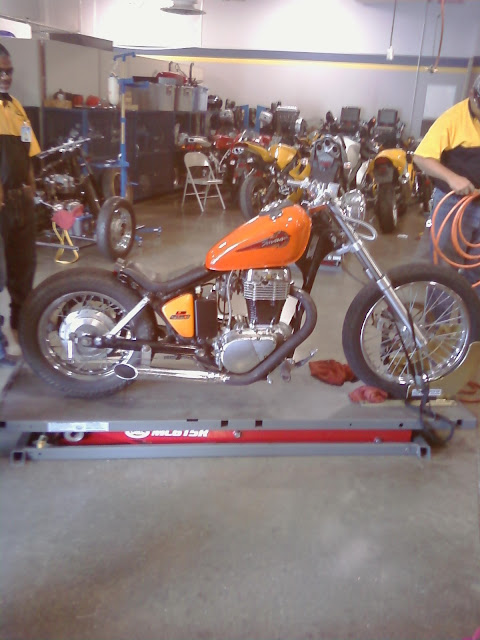 KNIGHT SCHOOL fabrications: Suzuki Savage low budget chopper build