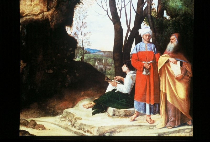 Giorgione et al...: Giorgione: Three Philosophers
