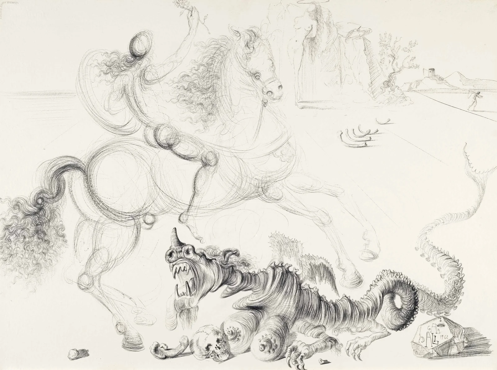 Salvador Dali | Drawing | Tutt'Art@ | Pittura * Scultura * Poesia * Musica