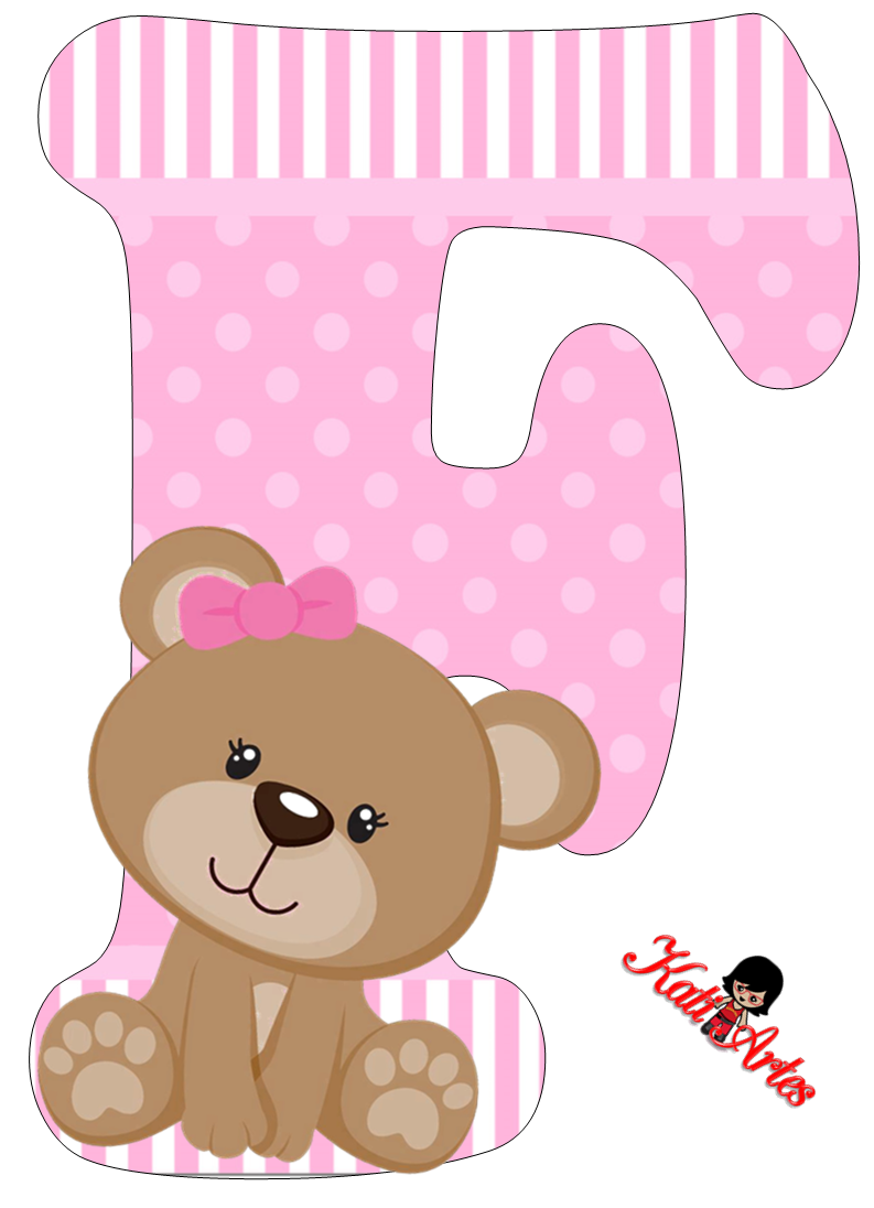 Alfabeto-osita-rosa-ek-Slide6(39).PNG (793×1096) | Letras con ositos ...