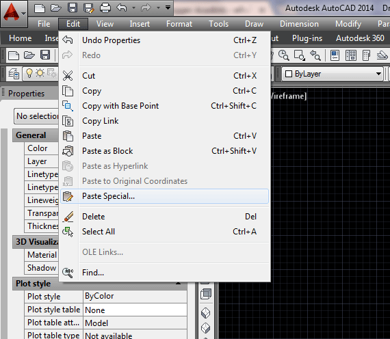 Insert picture attaching to the cad file