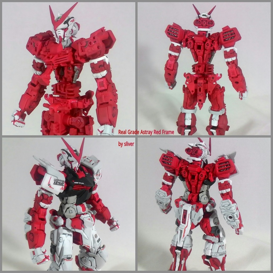 Custom Build: RG 1/144 Gundam Astray Red Frame + Flight Unit