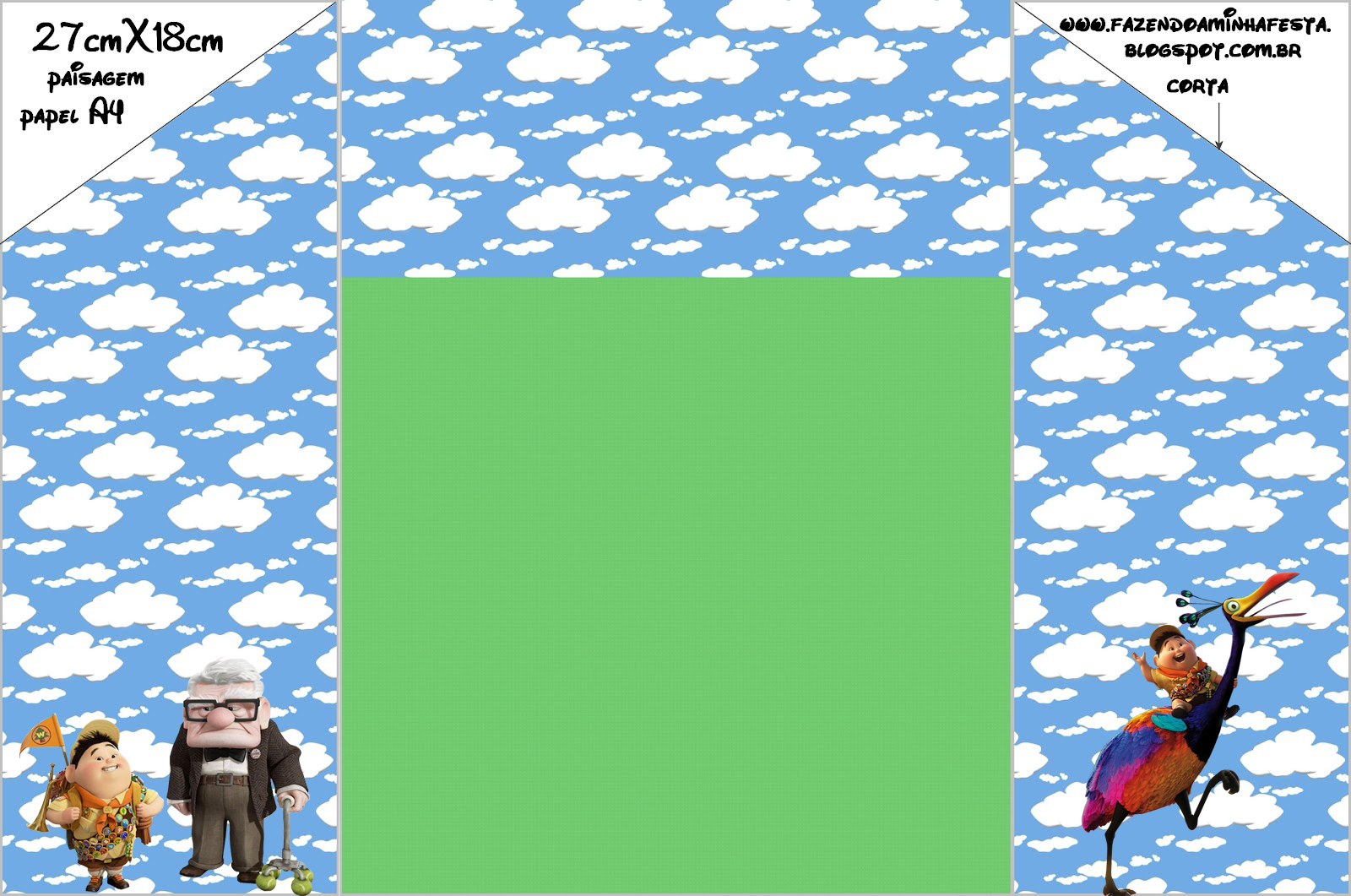 Up Movie Party: Free Printable Invitations. - Oh My Fiesta! in english