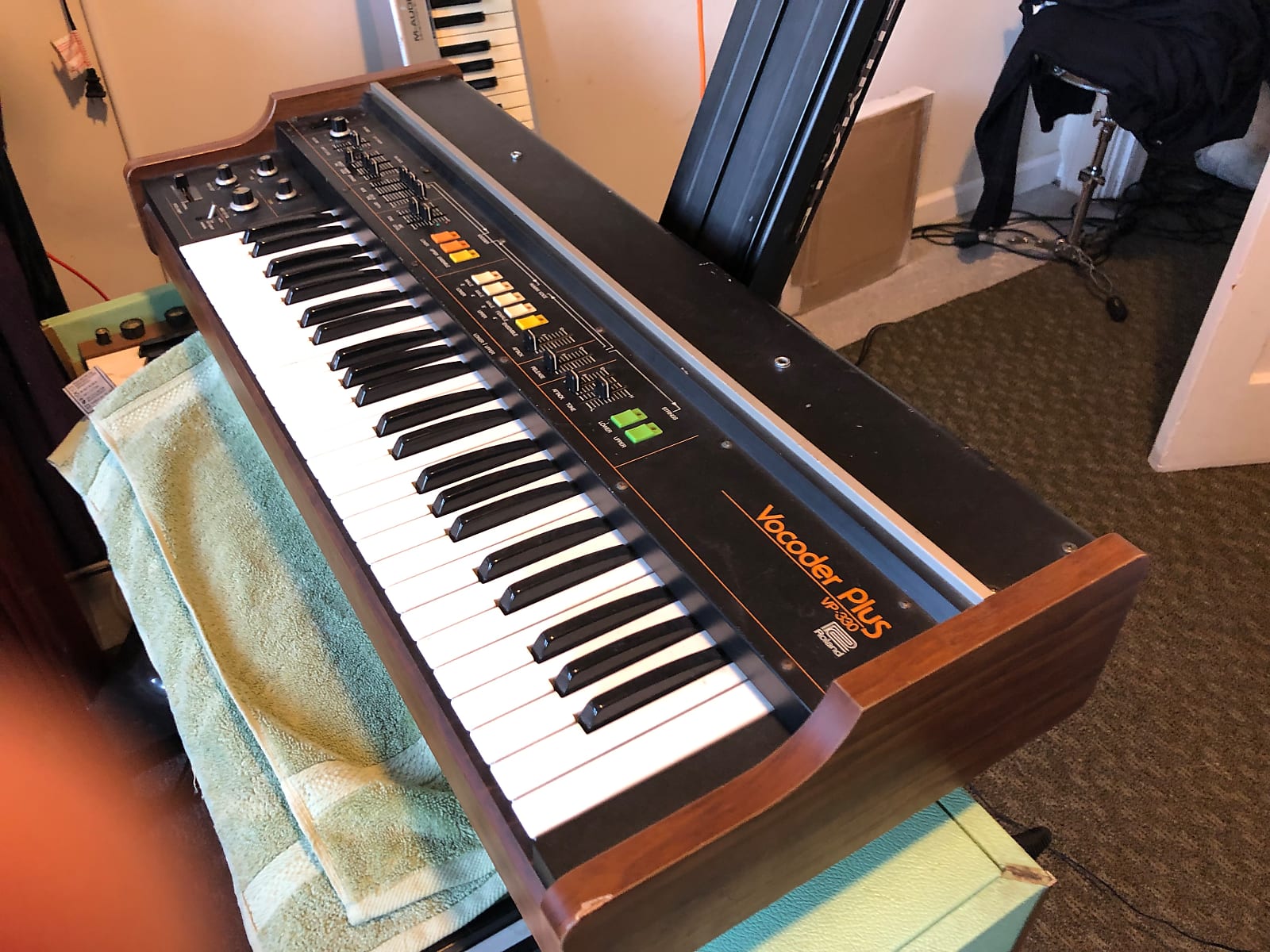 MATRIXSYNTH: Roland Vocoder Plus VP-330 1970s Black