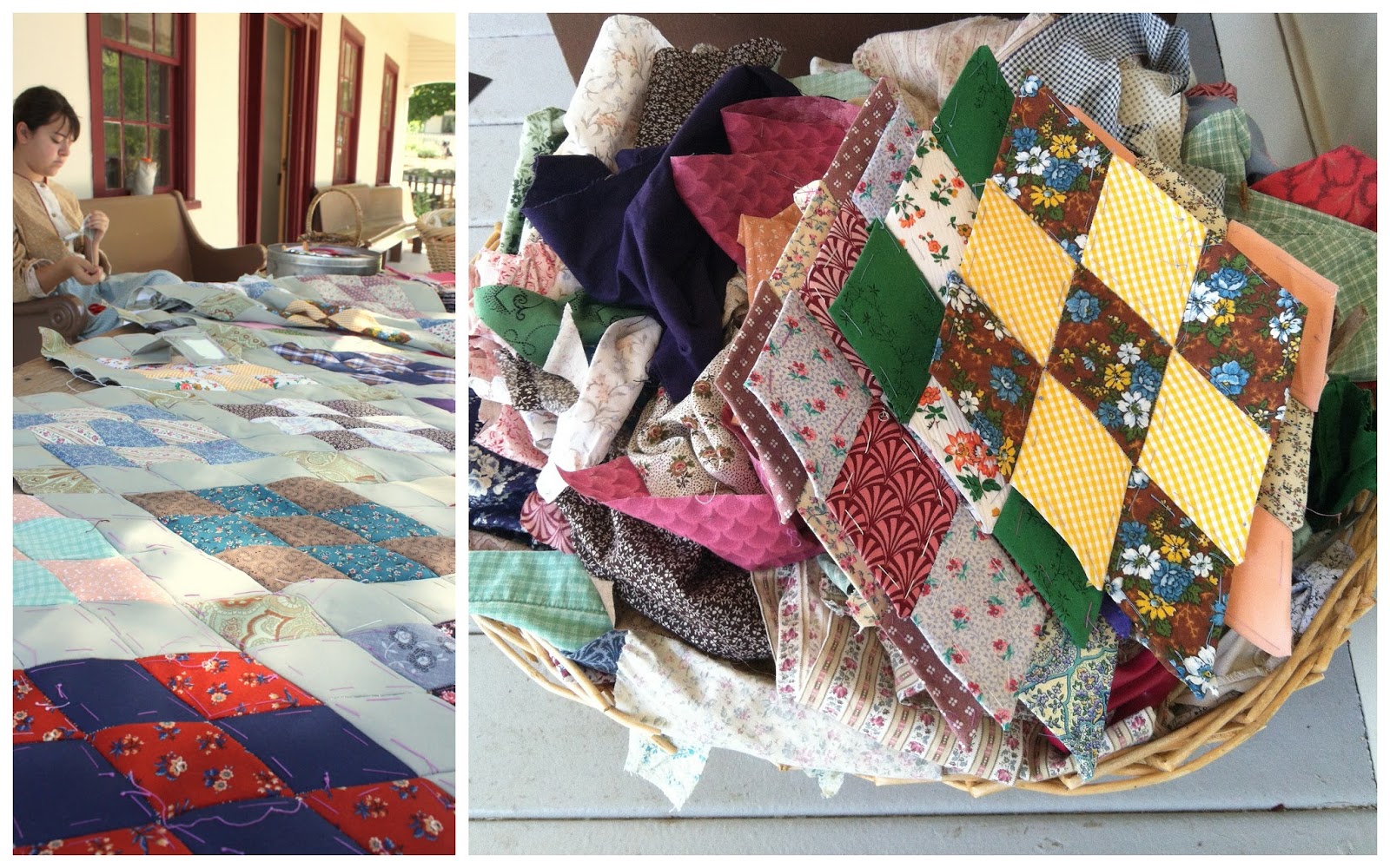 My summer as a pioneer - Diary of a Quilter - a quilt blog