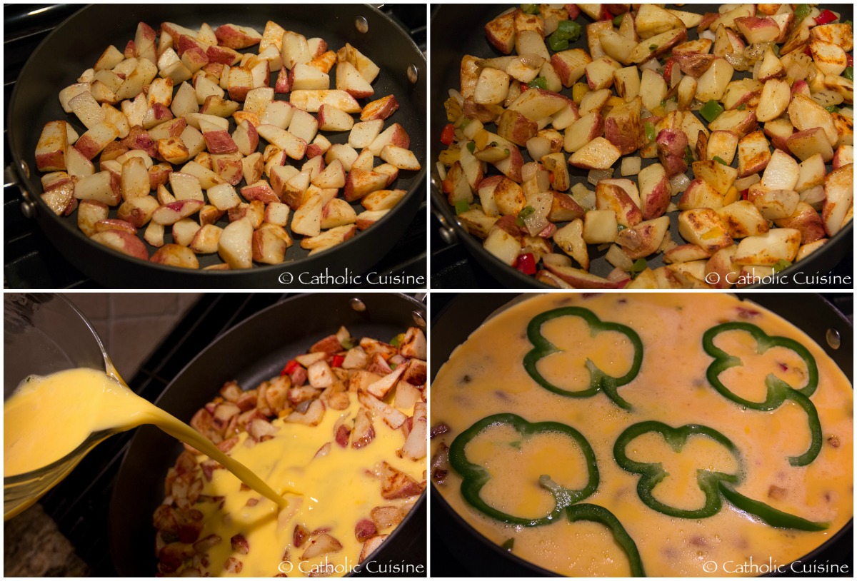 Catholic Cuisine: Shamrock Frittata