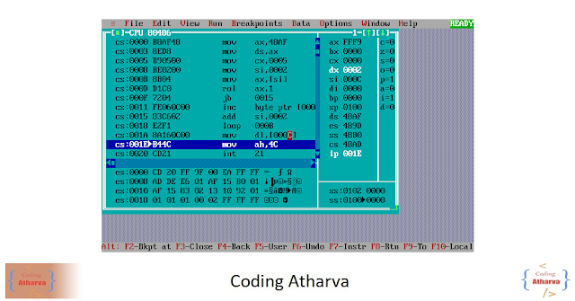 46 Program to find count of positive number from array in 8086 Microprocessor ~ Coding Atharva