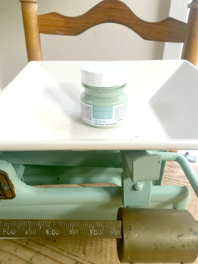 A Refurbished Vintage Scale