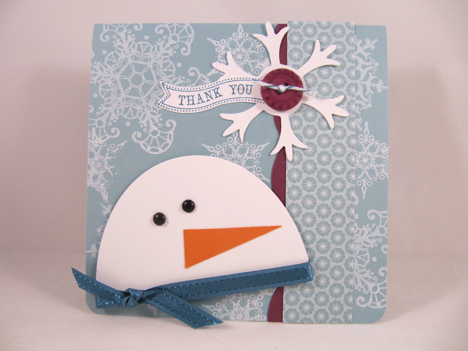 Did You Stamp Today?: Snowman Thank You