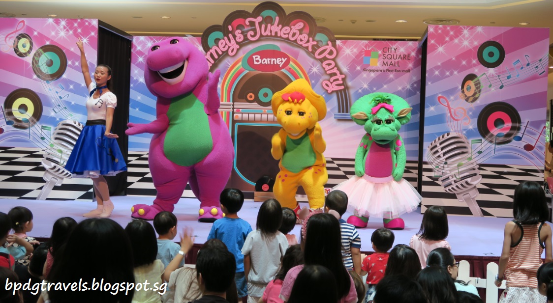 Jukebox Party with Barney and Friends at City Square Mall | BPDGTravels ...