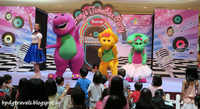 Jukebox Party with Barney and Friends at City Square Mall | BPDGTravels ...