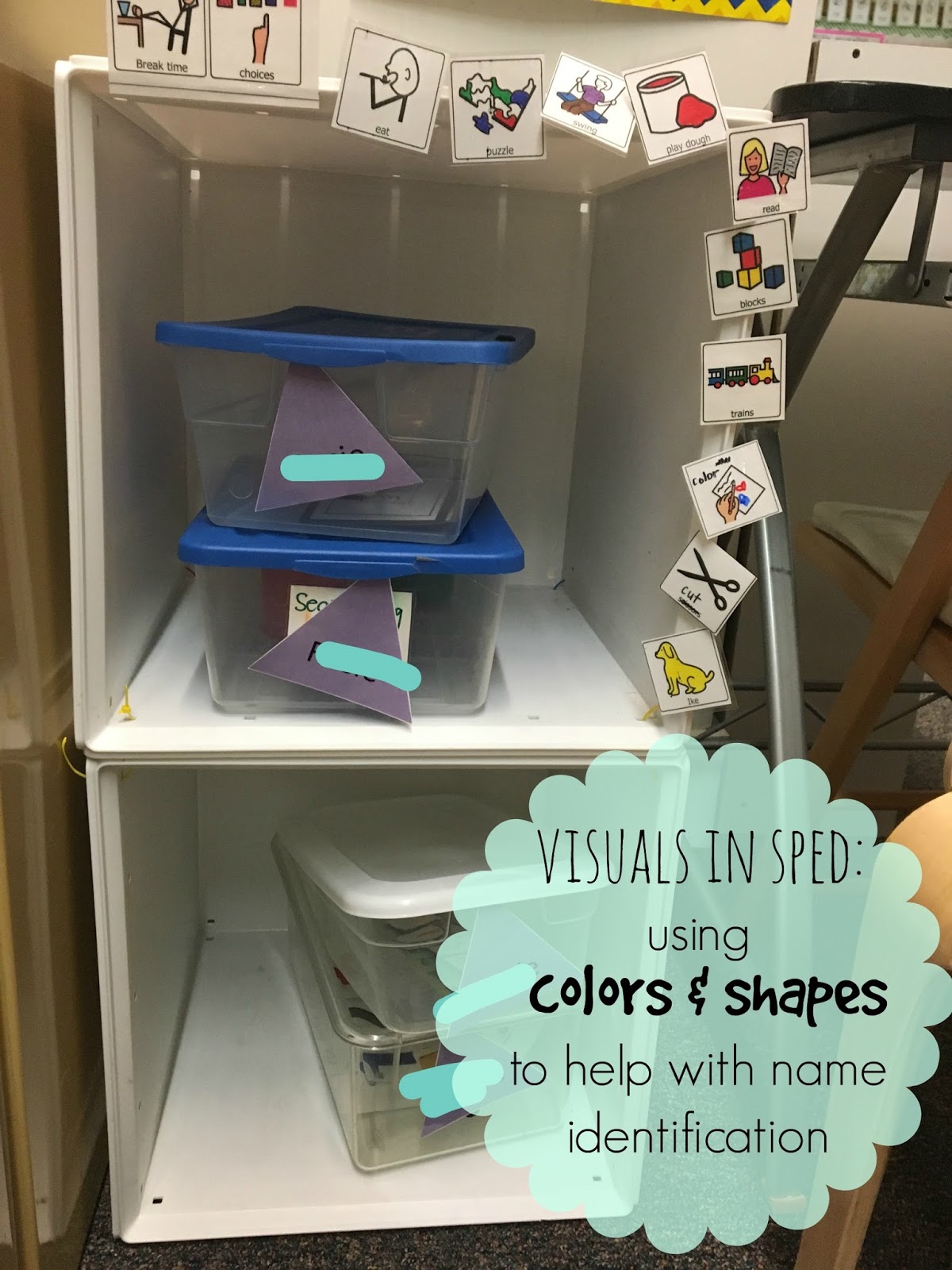 Little Miss Kim's Class: Visuals in a Special Education Classroom