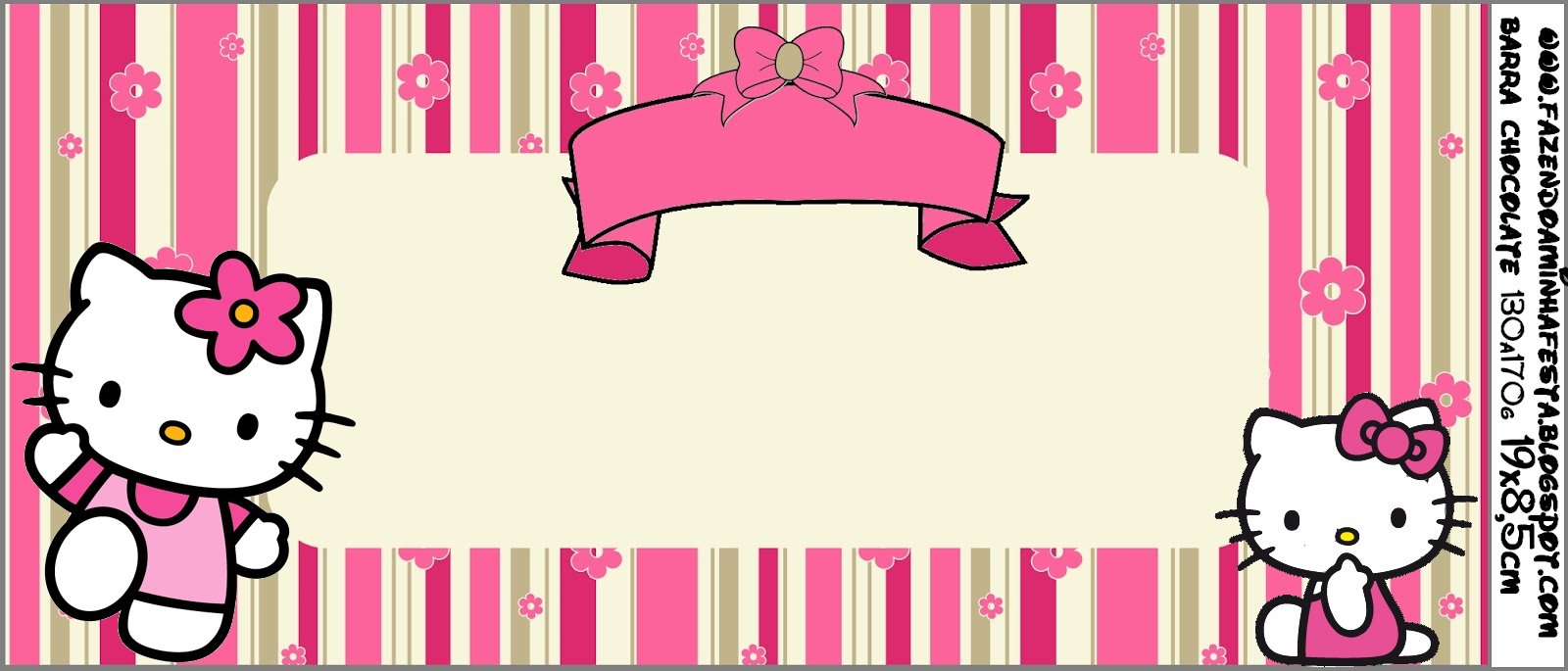 Hello Kitty with Flowers: Free Printable Candy Buffet Labels. - Oh My ...