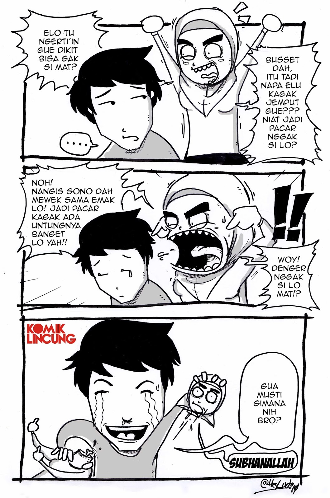 KOMIK STRIP Edisi 11 | Komik Lincung GuidePedia