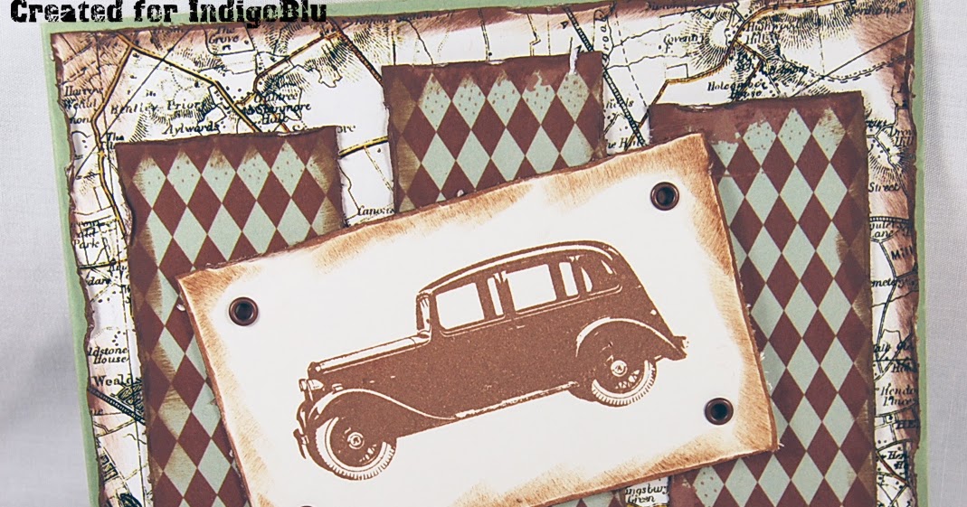 CW Card Creations: Retro Car