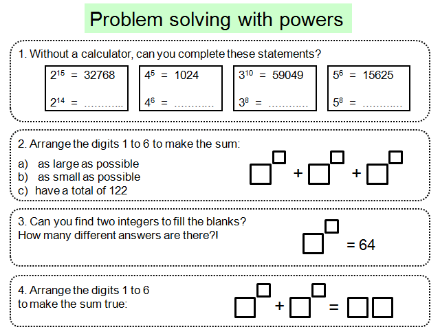 Solving Equations With Indices Tes - Tessshebaylo