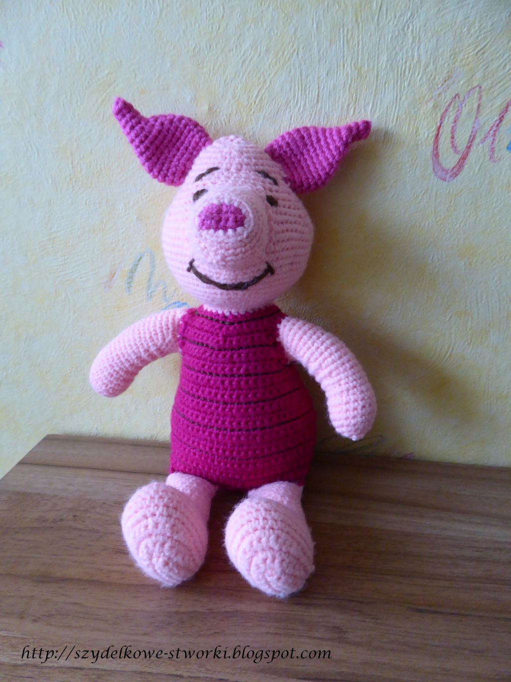 Szydełkowe Stworki: Prosiaczek
