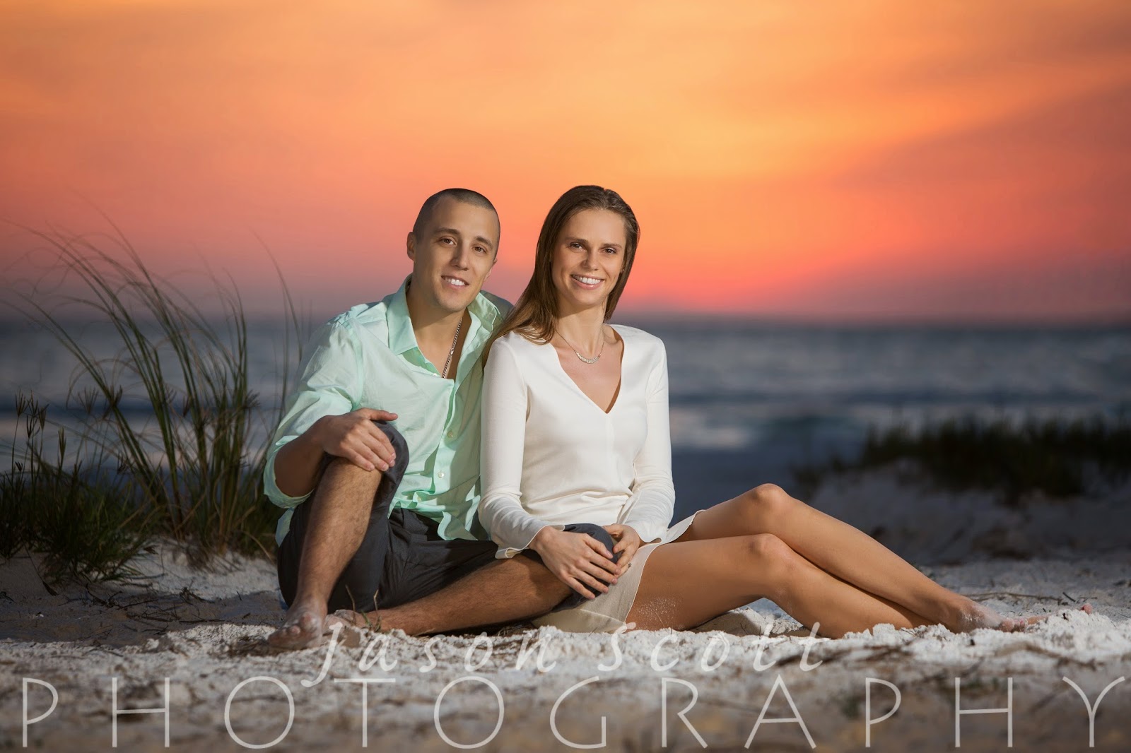 Siesta Key Beach Portraits - Tom and Dominika's Engagement and Save the ...