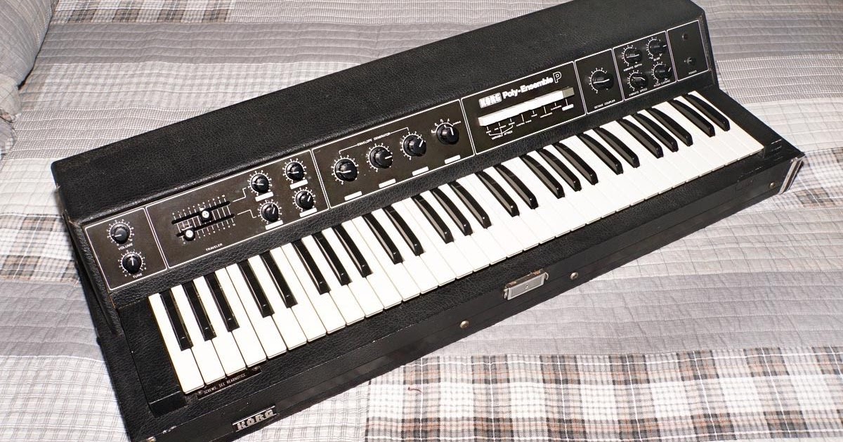 MATRIXSYNTH: Vintage Korg/Unicord Poly-Ensemble P Model K-4 Polyphonic ...