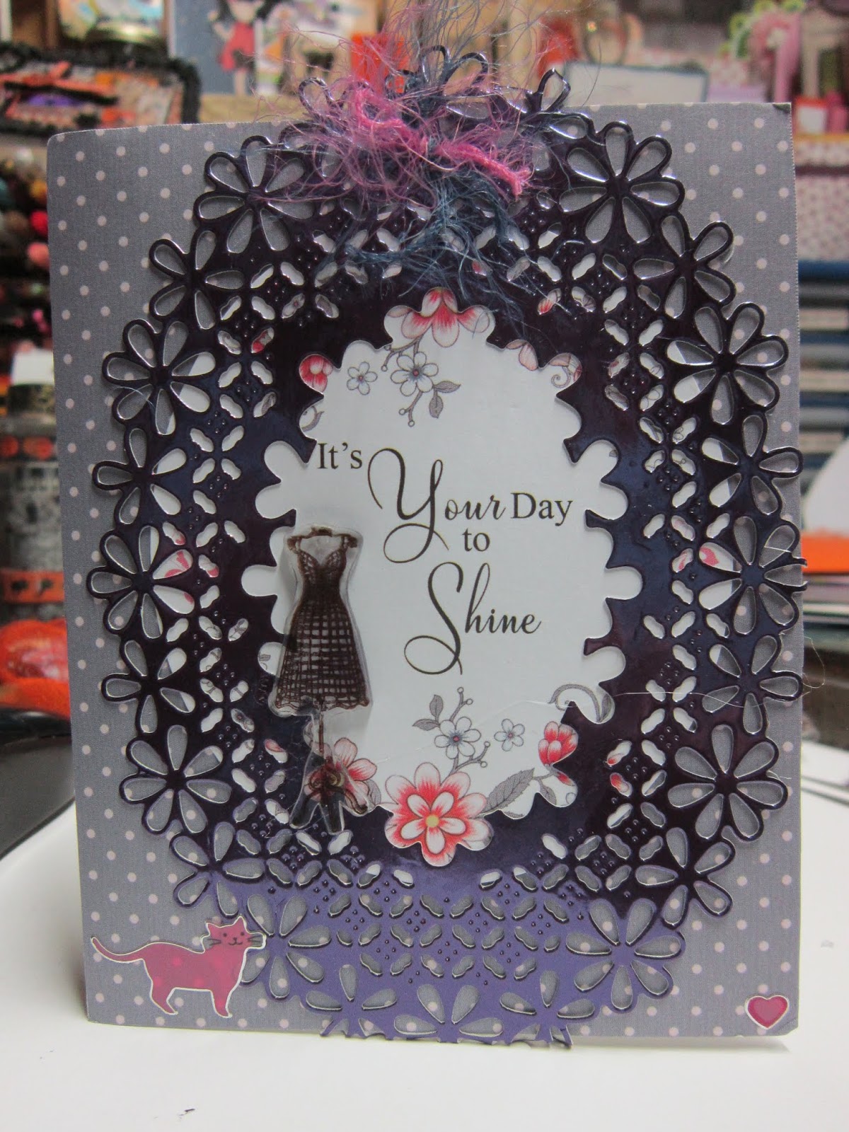 Krafting with Karen: Shrink Art Birthday Card