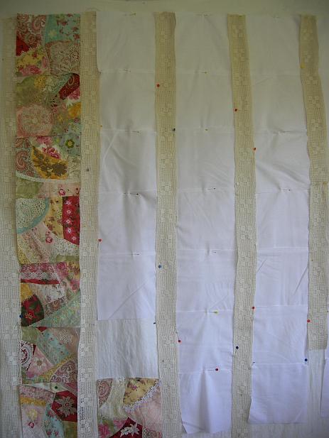 Allie's in Stitches: The Lace Quilt