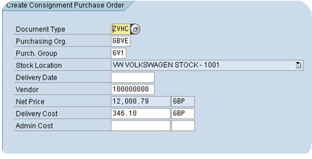 How I come to SAP: Consignment process in SAP DBM in other way