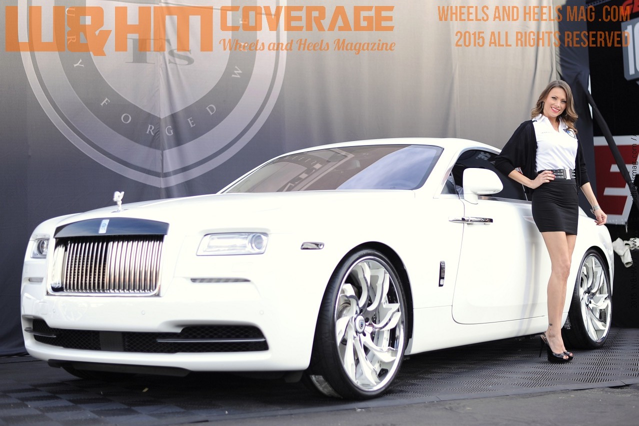 Stunning SEMA Model 2015 - Jessica Wood for Asanti